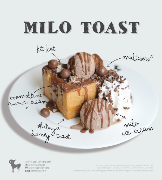 New Menu – Milo Toast | After you